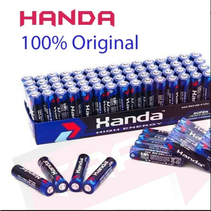 BATERI RUMAH AA ORIGINAL HANDA SUPER HEAVY DUTY BATTERY 4PCS PER PACK ...