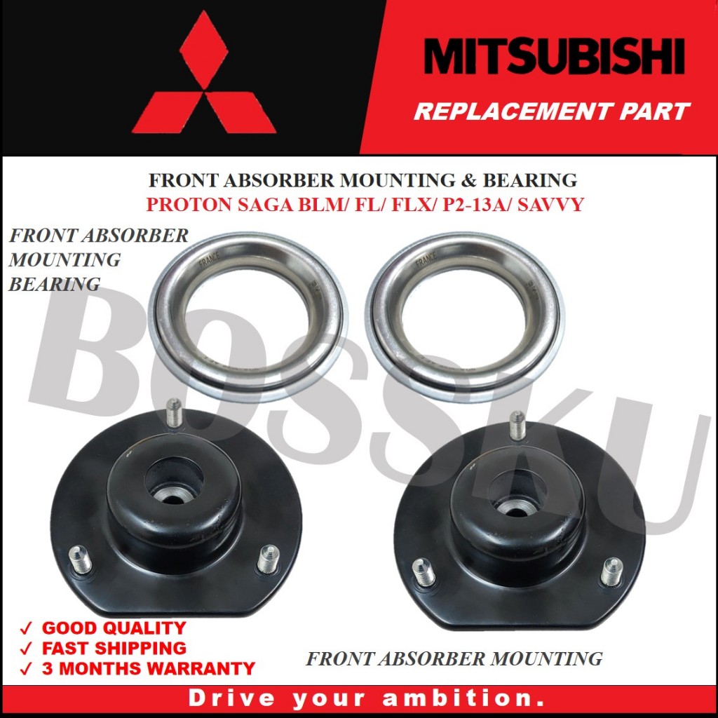 DEPAN FRONT ABSORBER MOUNTING & ABS MTG BEARING - PROTON SAGA BLM/SAGA ...