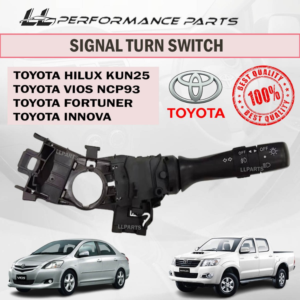 Toyota Hilux Kun25 / Innova / Fortuner / Vios NCP93 Turn Signal Switch ...