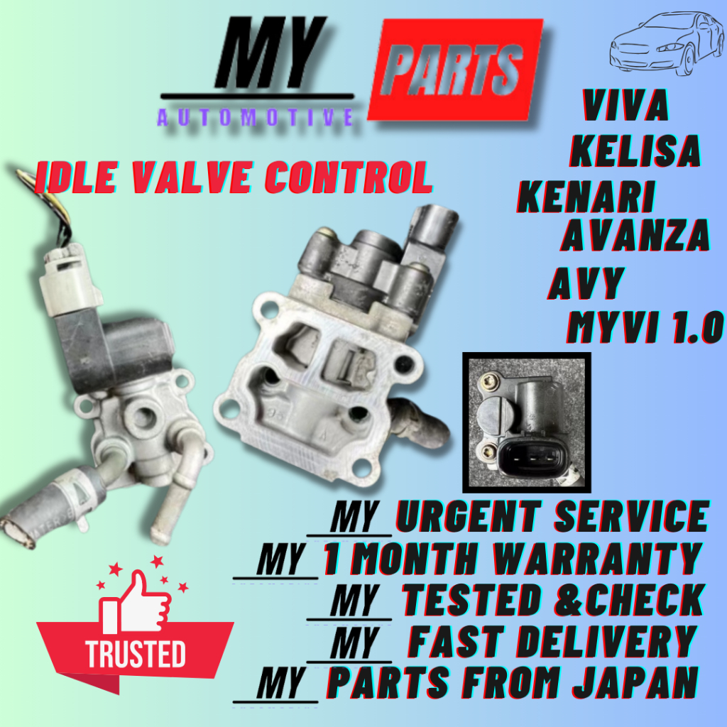 Perodua Kelisa Kenari Avanza Avy Myvi 1.0 IDLE VALVE CONTROL USED JAPAN ...
