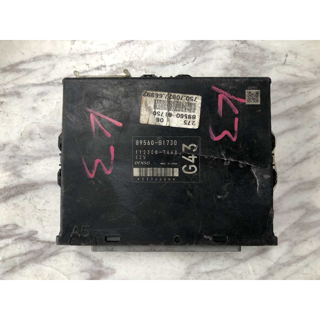TOYOTA PASSO QNC10 Engine Control Unit ECU K3-VE G43 89560-B1730 Used ...
