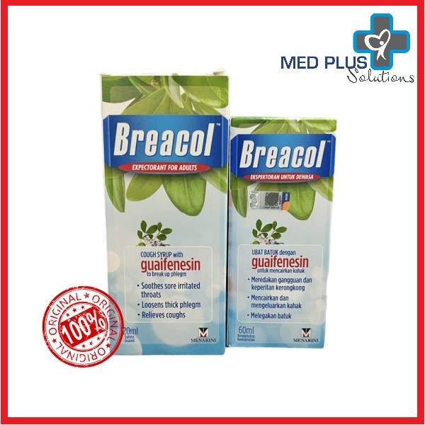 Breacol Cough Syrup, Expectorant for Adults | Shopee Malaysia