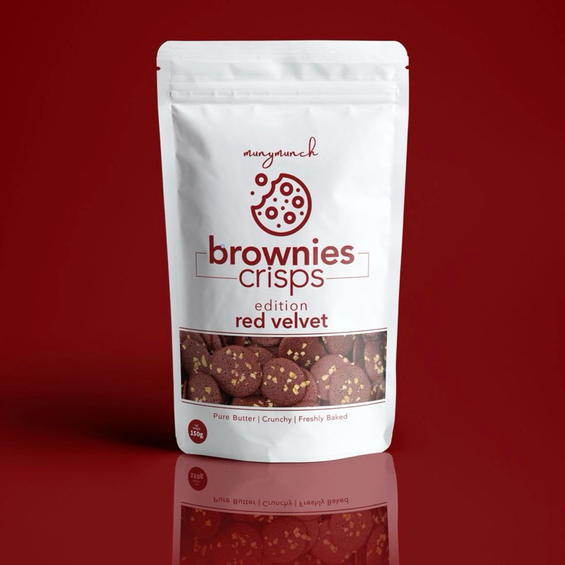 RED VELVET BROWNIES CRISPS MUNYMUNCH | Shopee Malaysia