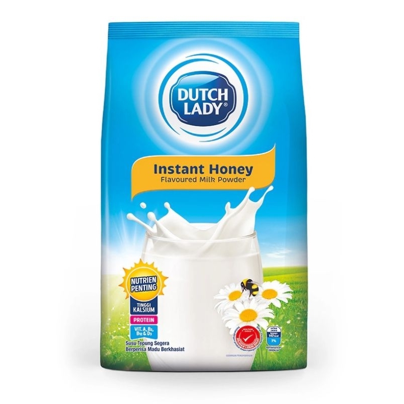 Dutch Lady Instant Honey Flavoured Milk Powder 600g | Shopee Malaysia