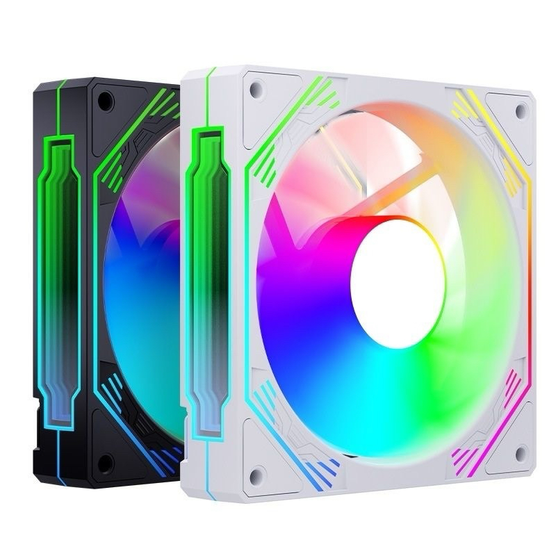 （Ready Stock ）Prims 5 Pro ARGB PWM Pc Case Fan 120mm with 5v3pin and ...