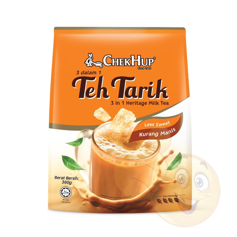 Chek Hup 3 in 1 Teh Tarik Less Sweet (30g x 12s) | Shopee Malaysia