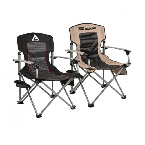 ARB Camping Touring Chairs With Side Table Foldable Camping Overland ...
