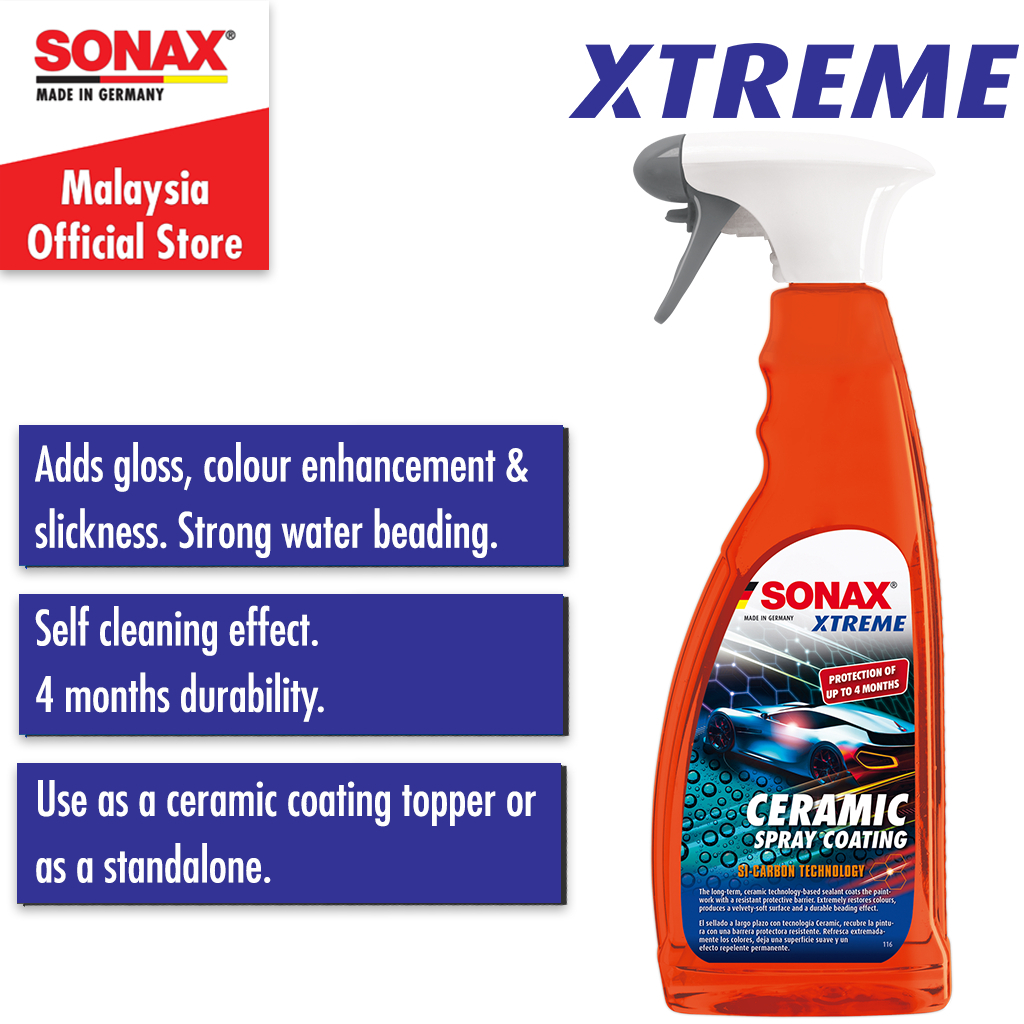 Sonax Xtreme Ceramic Spray Coating 750ml | Shopee Malaysia