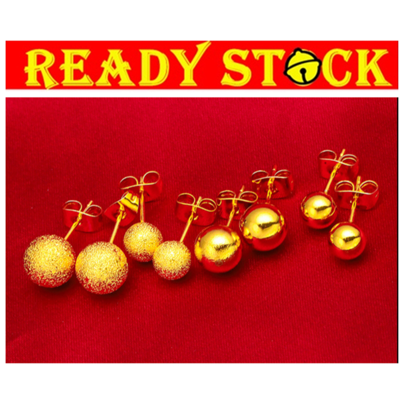 B-14 Ready Stock Ear Studs earring Subang Telinga anting-anting Telinga ...