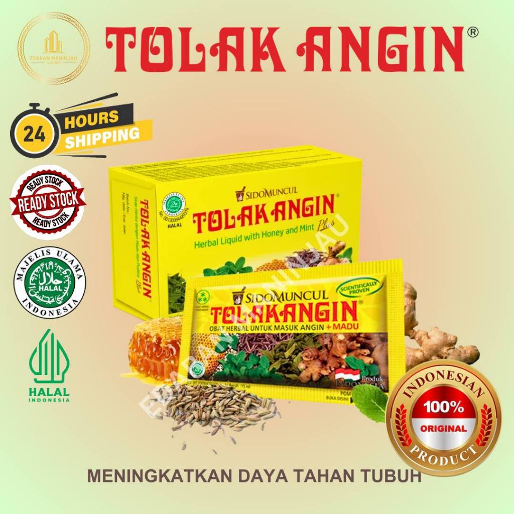 AIR TOLAK ANGIN BOX (12 SACHET) - READY STOCK | Shopee Malaysia