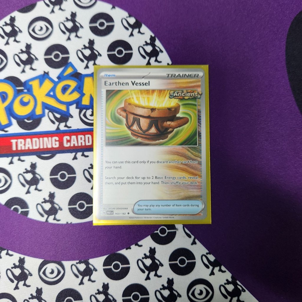Paradox Rift Pokemon TCG Singles - Earthen Vessel- SV04 PAR SV8.5 PRE ...