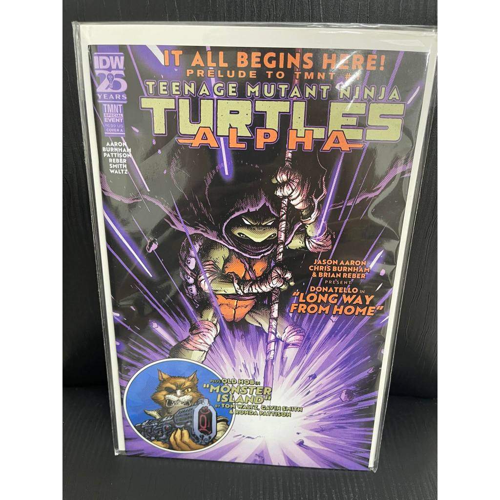 【ORIGINAL US COMIC】TEENAGE MUTANT NINJA TURTLES ALPHA #1 【Ready Stock ...