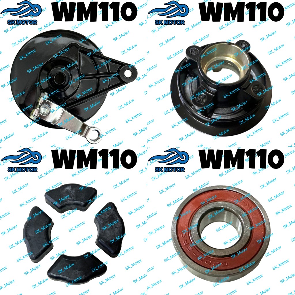 WMOTO WM110 WM 110 Clutch Hub Panel Rear Hub Sprocket Spoket Belakang ...