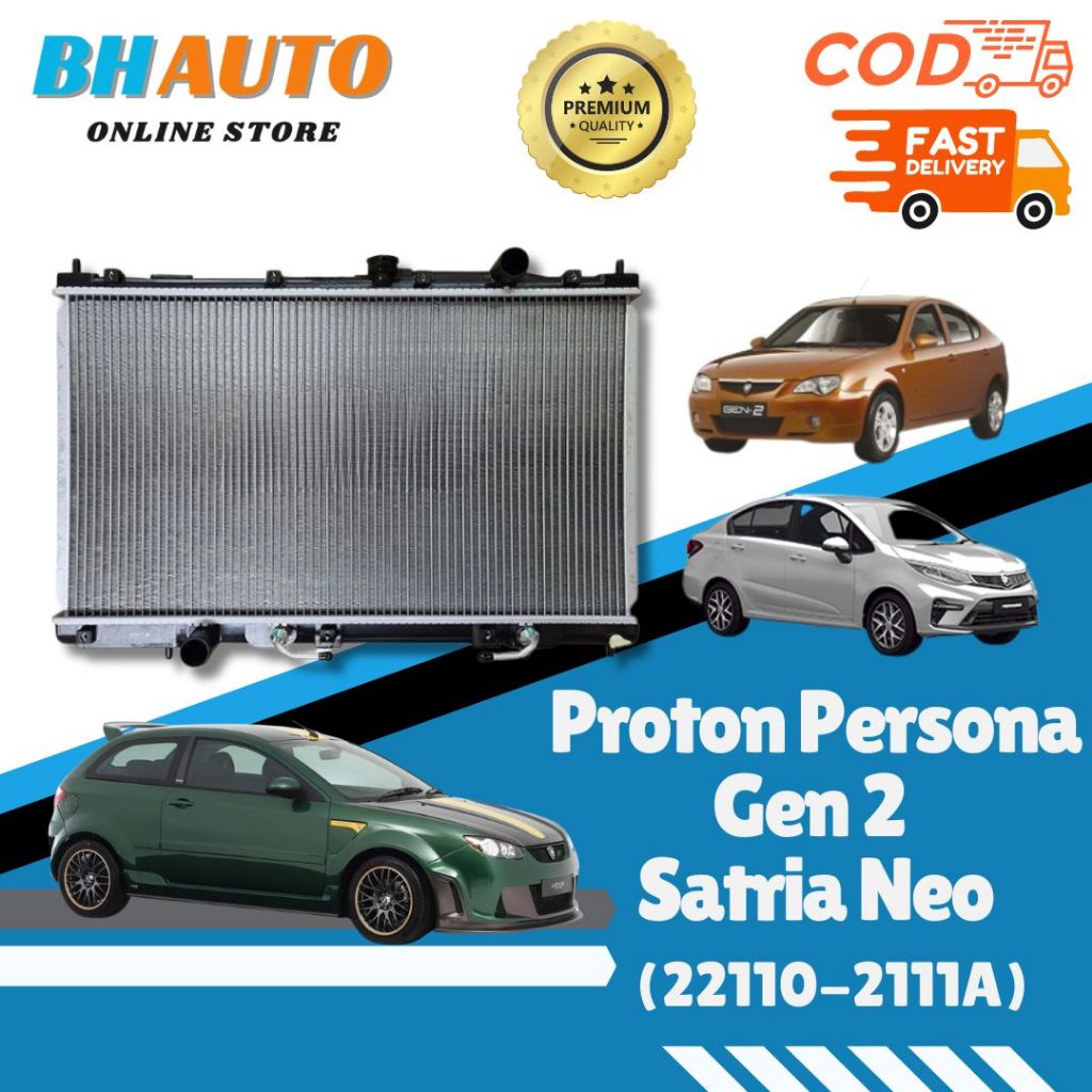 Proton Persona/Satria Neo/Gen 2 Radiator-PA26 (22110-2111A) | Shopee ...