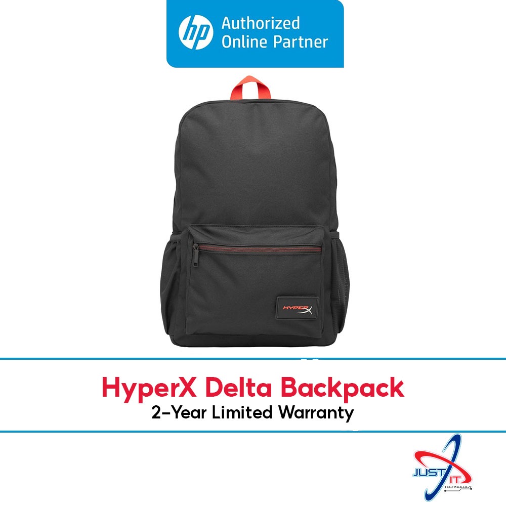 HYPERX DELTA GAMING 16" BACKPACK - BLACK (8C524AA) | Shopee Malaysia