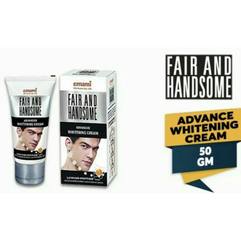 Emami Fair & Handsome ADVANCED WHITENING Cream 25g /50g | Shopee Malaysia