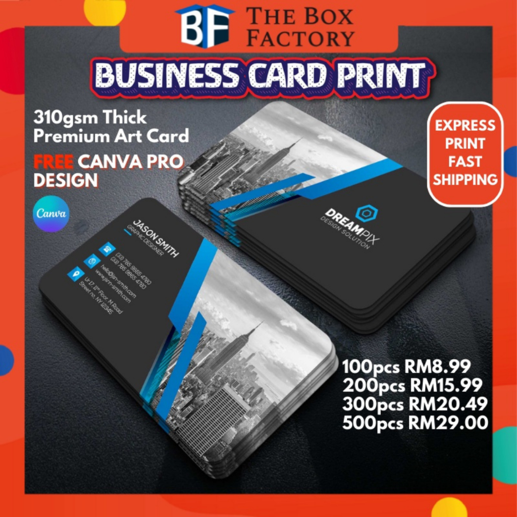 Name card Printing | Business Card | Thank You Card | Loyalty Card ...