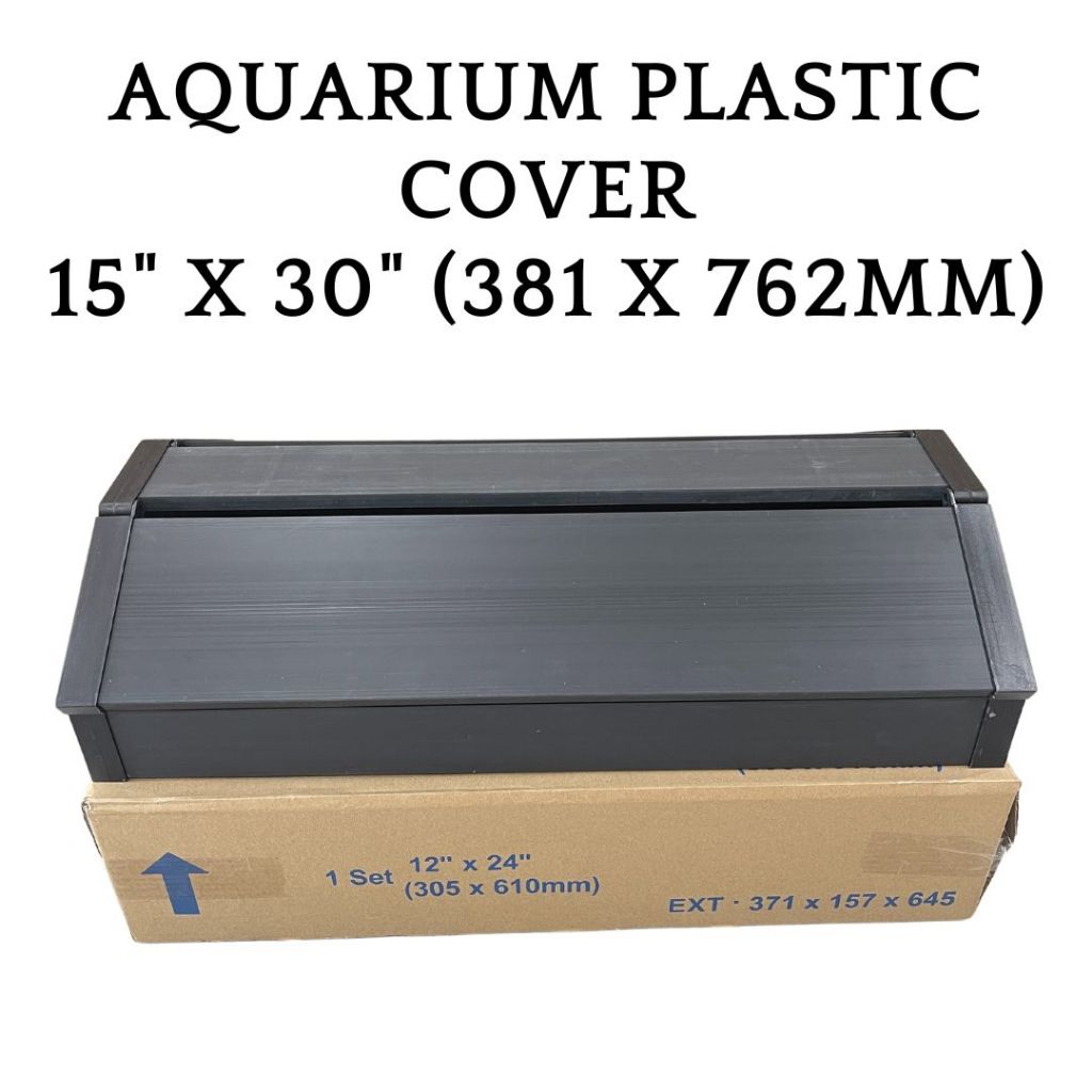 AQUARIUM PLASTIC COVER 15" X 30" (381 X 762MM) - Suitable For 2.5 Feet ...