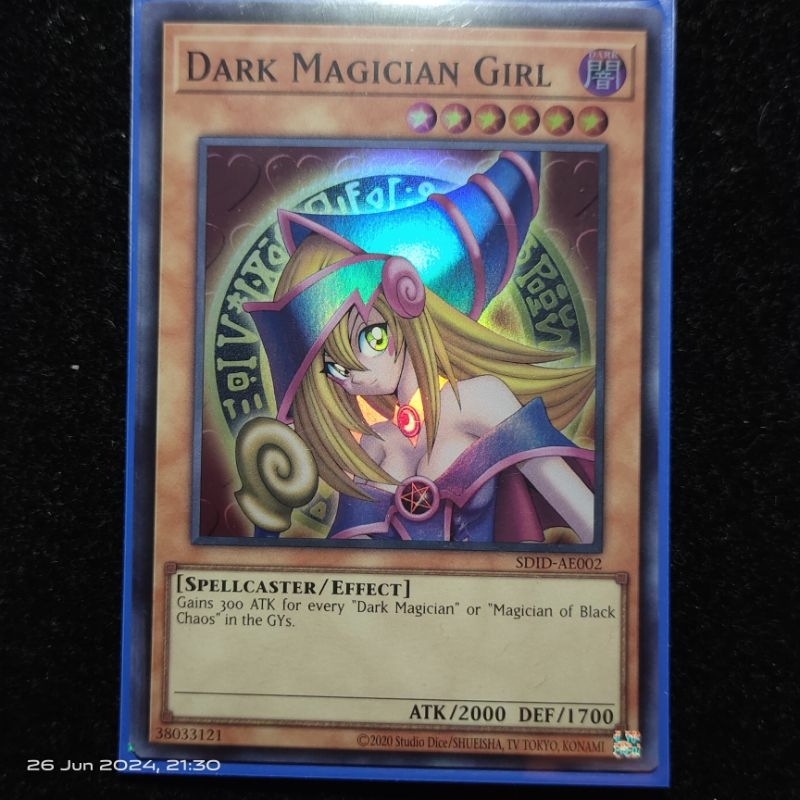 SDID-AE002 Dark Magician Girl SR | Shopee Malaysia