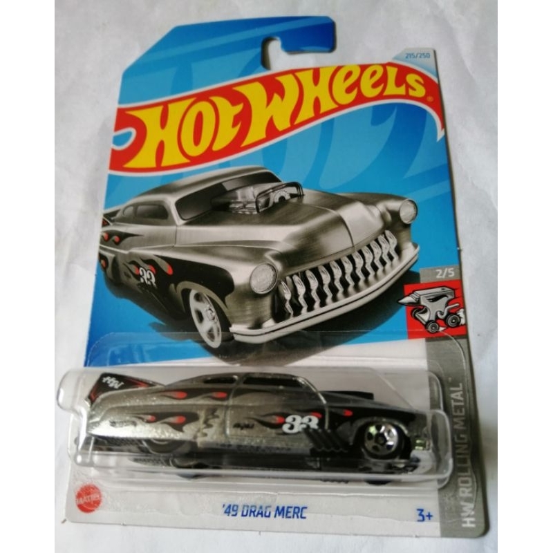 Hotwheels 49 Drag Merc Silver Case M 2024 | Shopee Malaysia