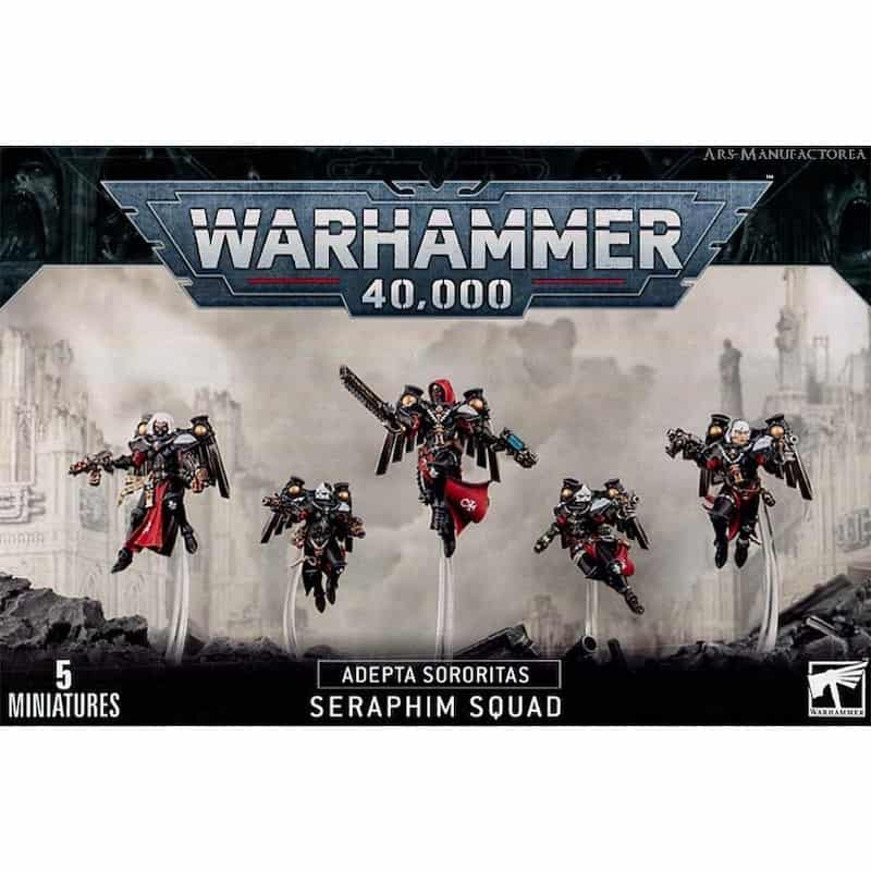 Warhammer 40K Adepta Sororitas Seraphim Squad / Battle Sisters ...