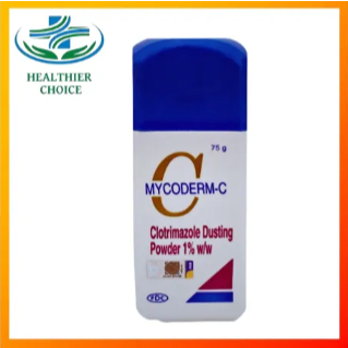 Mycoderm-C Clotrimazole Dusting Powder 1% w/w 75g (exp: 07/27) | Shopee ...