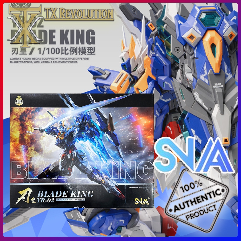 SNAA YR-02 Blade King Plastic Model Kits 刃皇 塑料拼装模型 BK | Shopee Malaysia