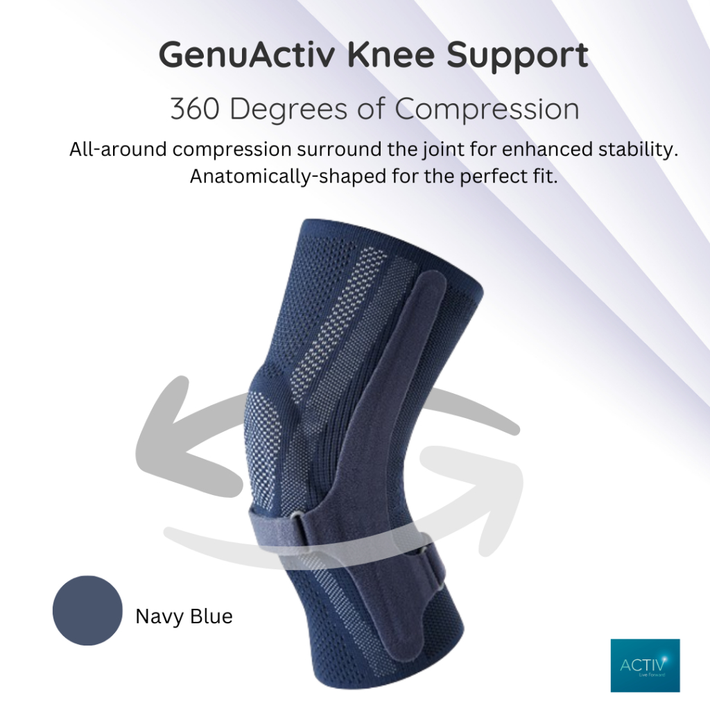 1pc ACTIV GenuActiv Knee Guard Support S M L gat lutut futsal adult ...