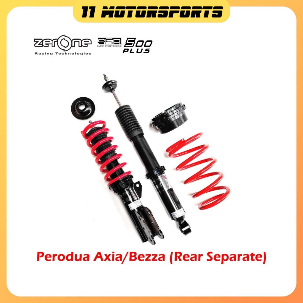 Perodua Axia / Bezza ZerOne SSR500 Plus Hi Lo Bodyshift Adjustable ...