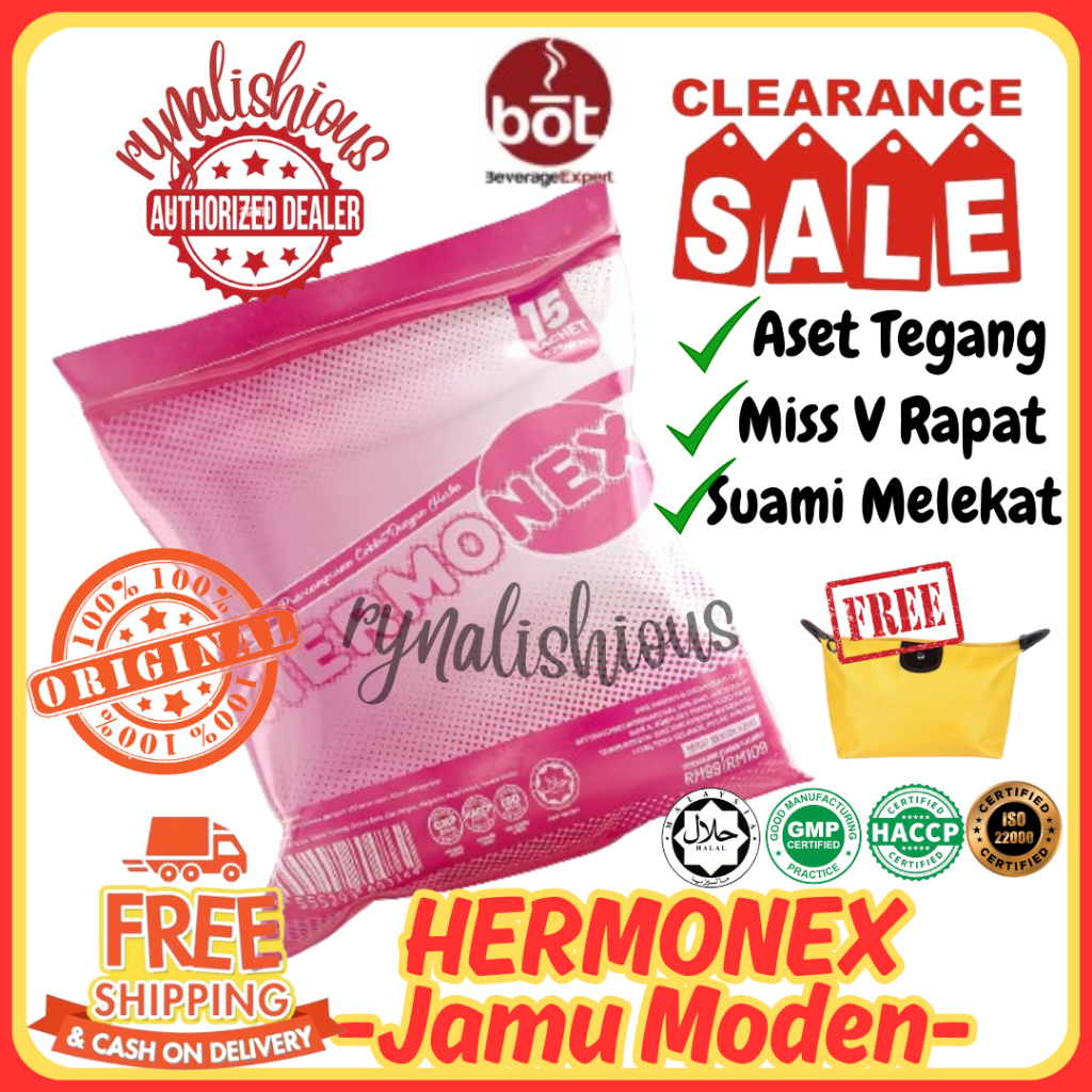 HERMONEX | Minuman Jamu Moden Coklat & Herba Untuk Wanita | 15 Sachet x ...