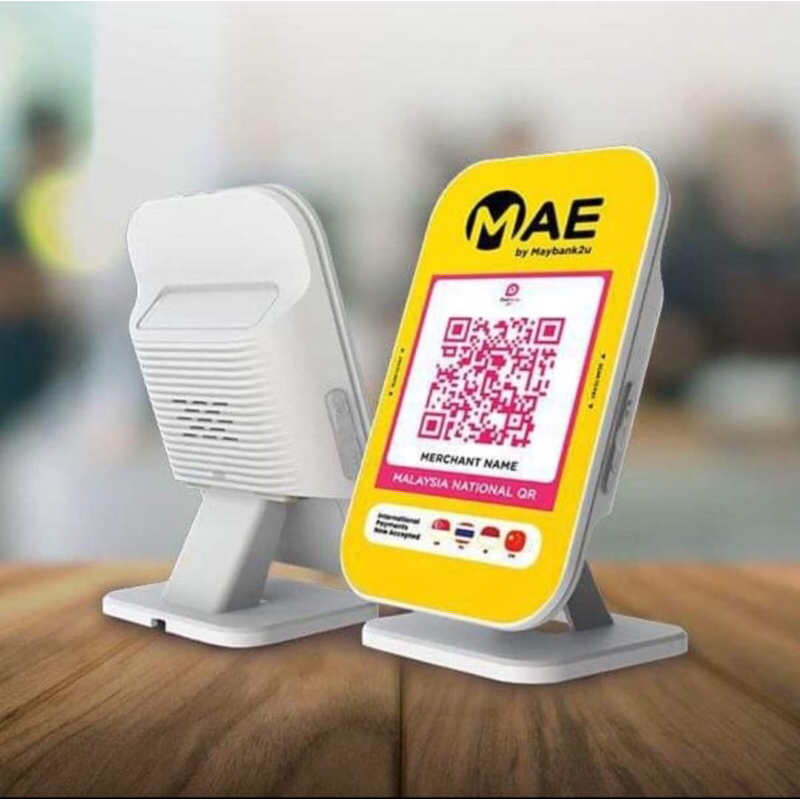 MAE by Maybank Soundbox device speaker for merchant | Shopee Malaysia