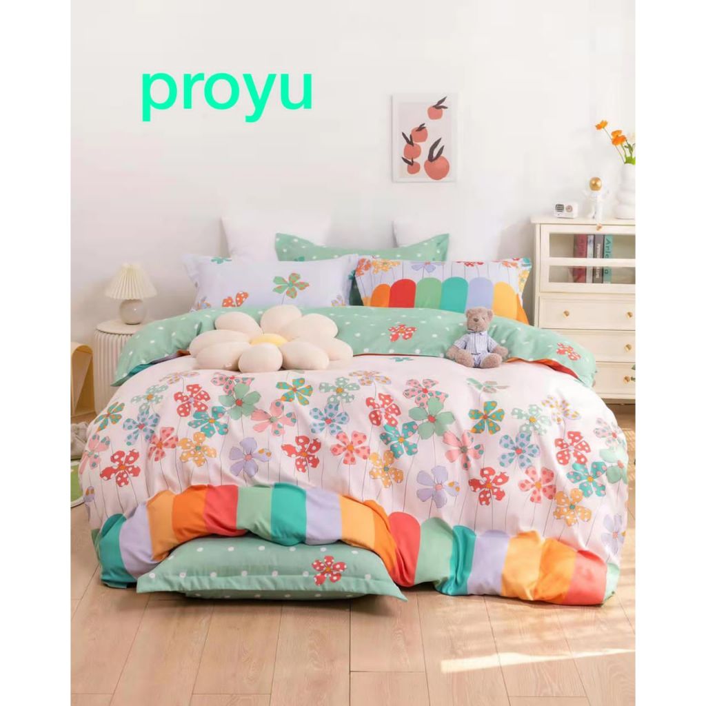 HOT CADAR SINGLE&SUPER SINGLE5D SET (5IN1) COMFORTER TEBAL | READY ...