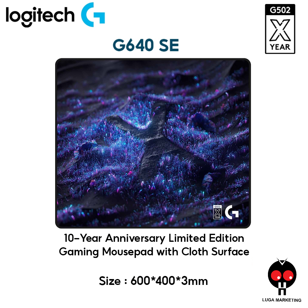 LOGITECH LARGE CLOTH GAMING MOUSE PAD G640 / G640 SE | Shopee Malaysia