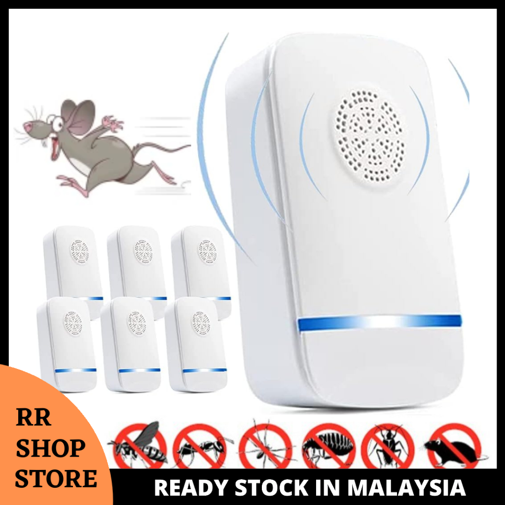 [FREE GIFT] alat penghalau/halau tikus/lipas/cicak/lalat ultrasonic ...