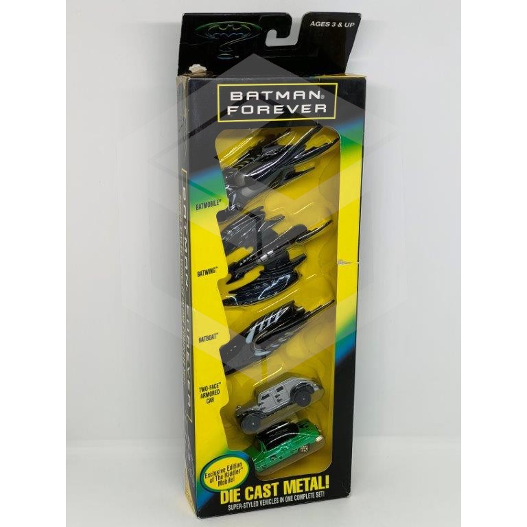 HASBRO/KENNER BATMAN FOREVER 5 DIE-CAST VEHICLES [BATMOBILE+BATWING ...
