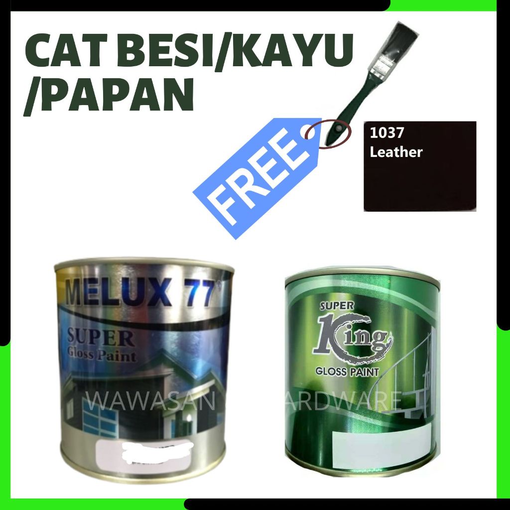 1037 Leather SANCORA BRAND MELUX 77 or SUPER KING GLOSS PAINT FOR WOOD ...