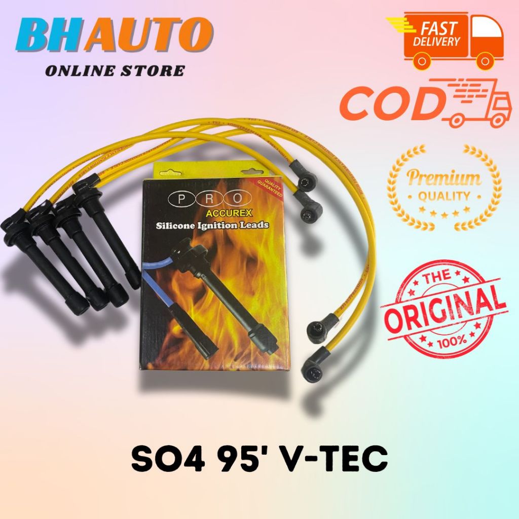 Honda SO4 95 V-TEC Plug Coil Wire Set | Shopee Malaysia