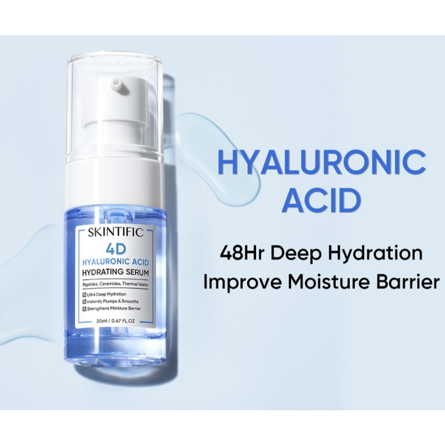 Skintific 4d Pure Hyaluronic Acid Hydrating Serum Glowing Mist Serum