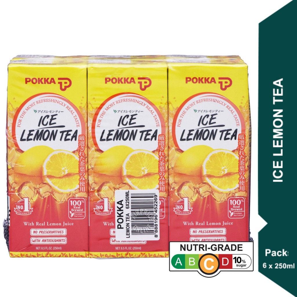 Pokka Japanese Drink Ice Lemon Tea 6 x 250ml (Assorted) | Shopee Malaysia