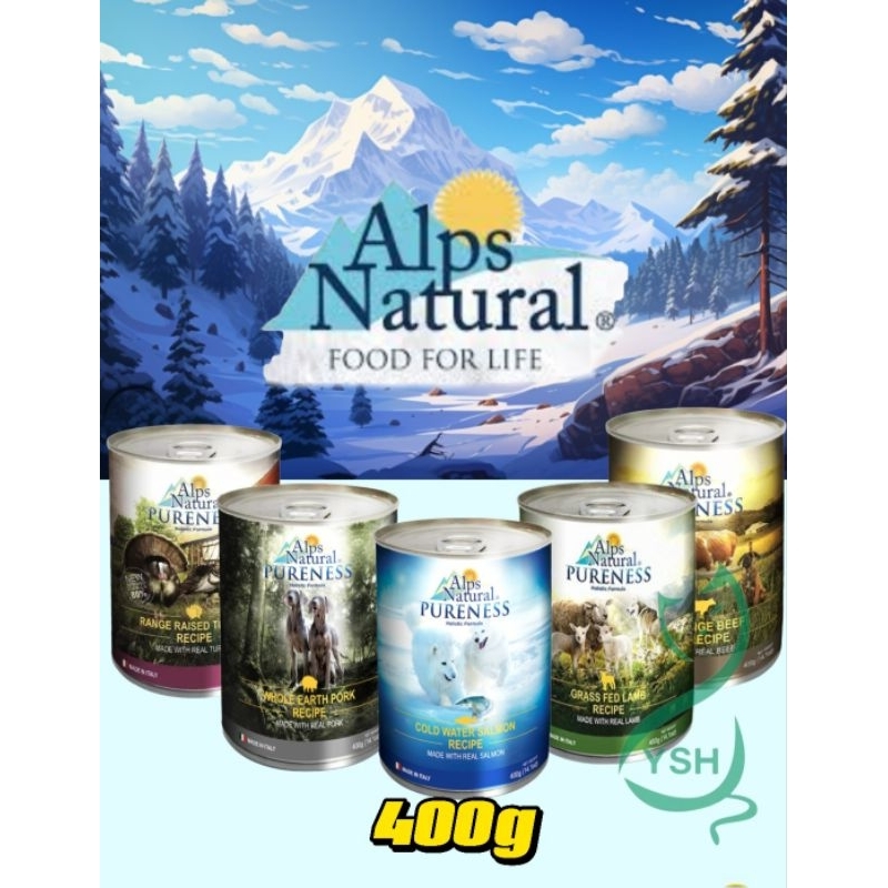 Alps Natural Pureness Dog Canned Food 400g | Shopee Malaysia