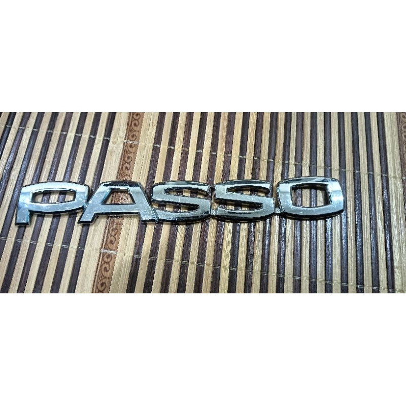EMBLEM PASSO FOR PERODUA MYVI | Shopee Malaysia