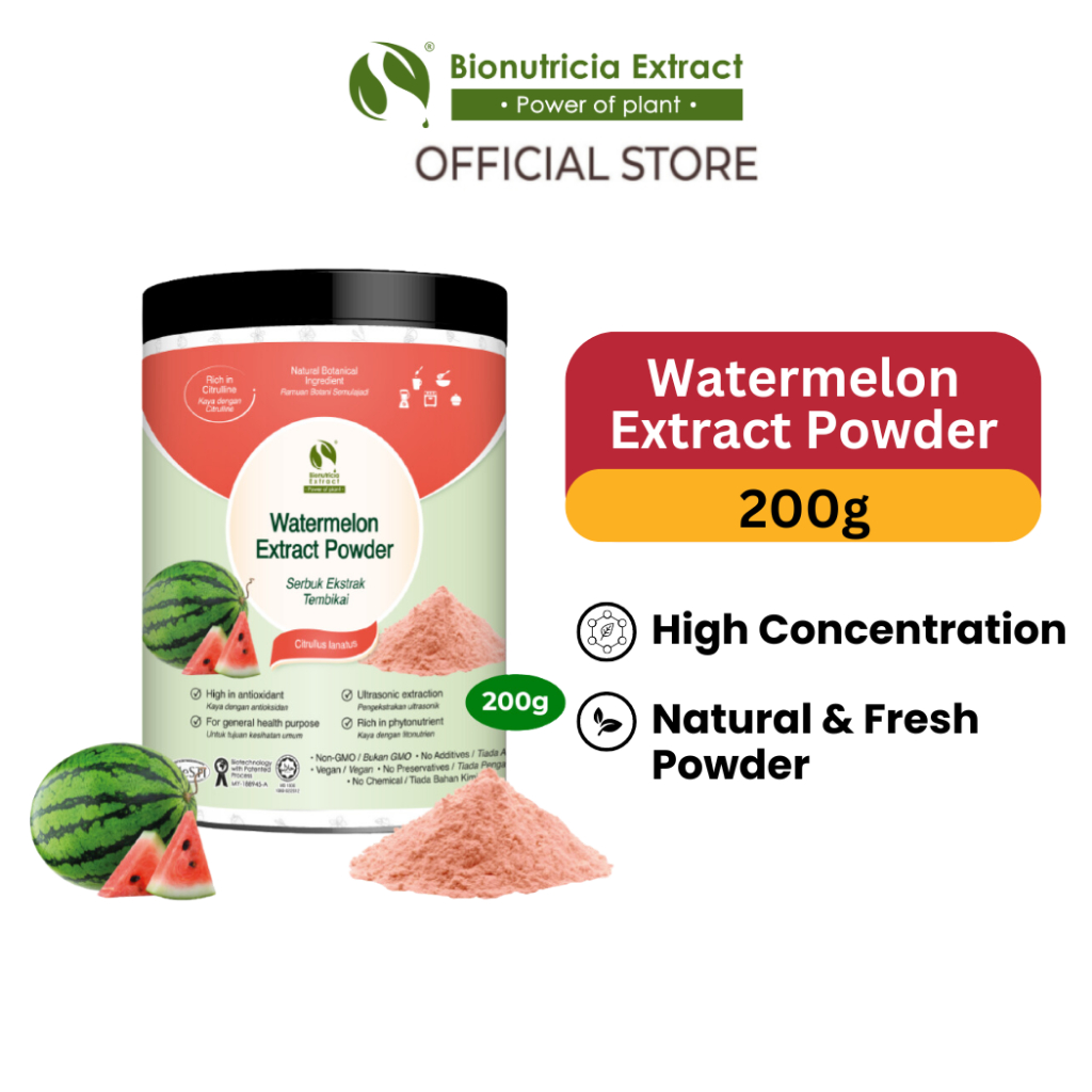 Bionutricia Watermelon Extract Powder 200g | Shopee Malaysia