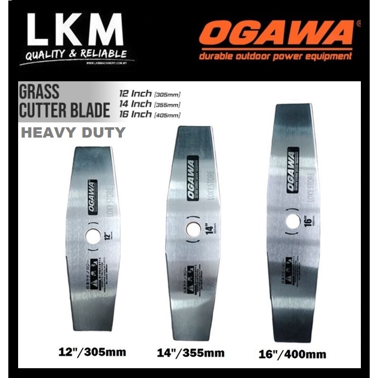 OGAWA Brush Cutter Cutting Blade 12" / 14" /16" Mata Pisau Mesin ...