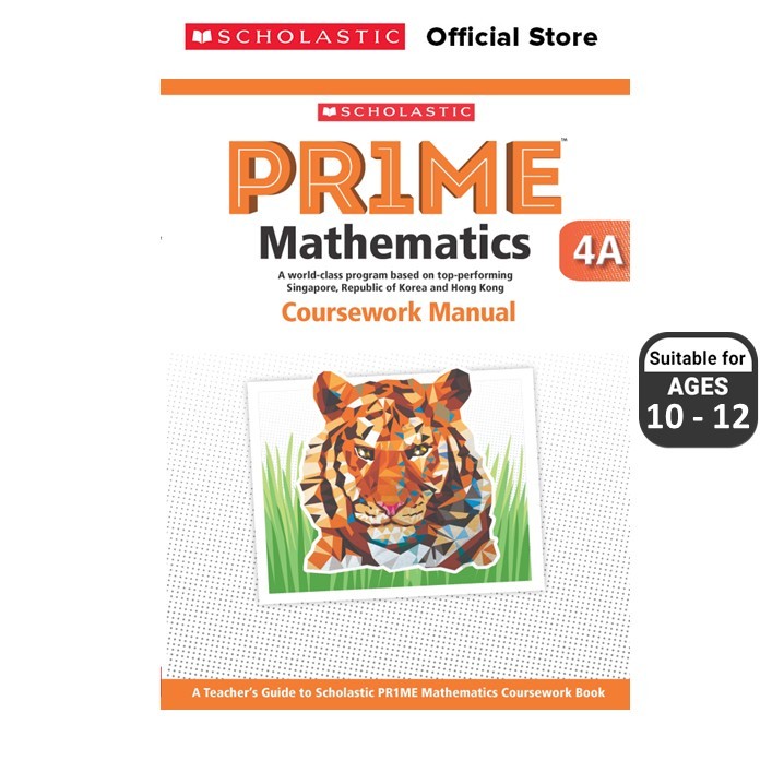 Scholastic PR1ME Mathematics Coursework Manual 4A ISBN: 9789810905033 ...