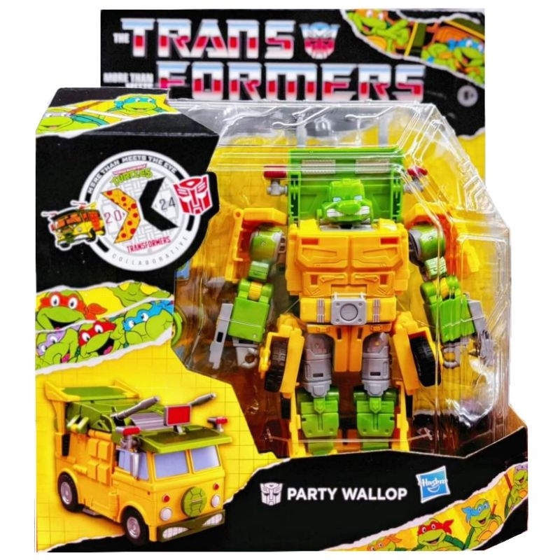 Transformers Collaborative Teenage Mutant Ninja Turtles Party Wallop ...