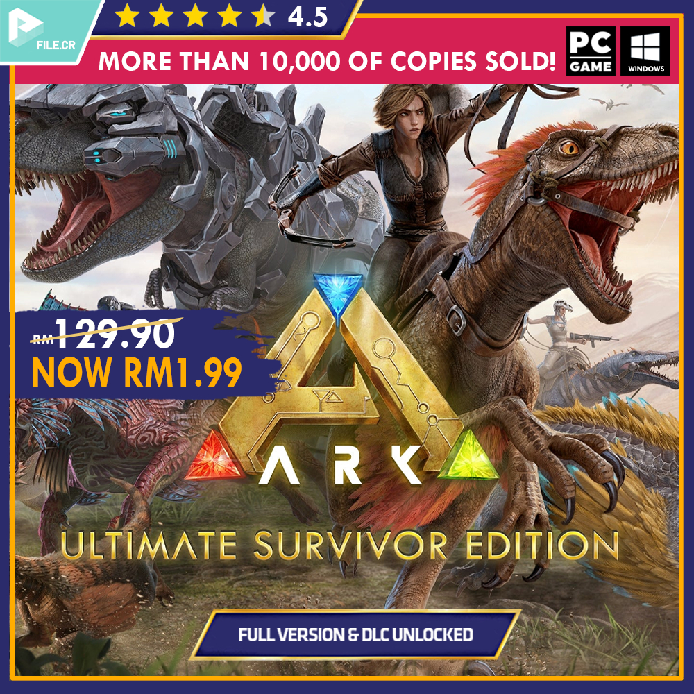 ARK: Survival Evolved – Ultimate Survivor Edition[𝐋𝐈𝐅𝐄𝐓𝐈𝐌𝐄] [𝐏𝐂 𝐆𝐀𝐌𝐄 𝐃𝐈𝐆𝐈𝐓𝐀𝐋 𝐃𝐎𝐖𝐍𝐋𝐎𝐀𝐃] [𝐎𝐅𝐅𝐋𝐈𝐍𝐄 ...