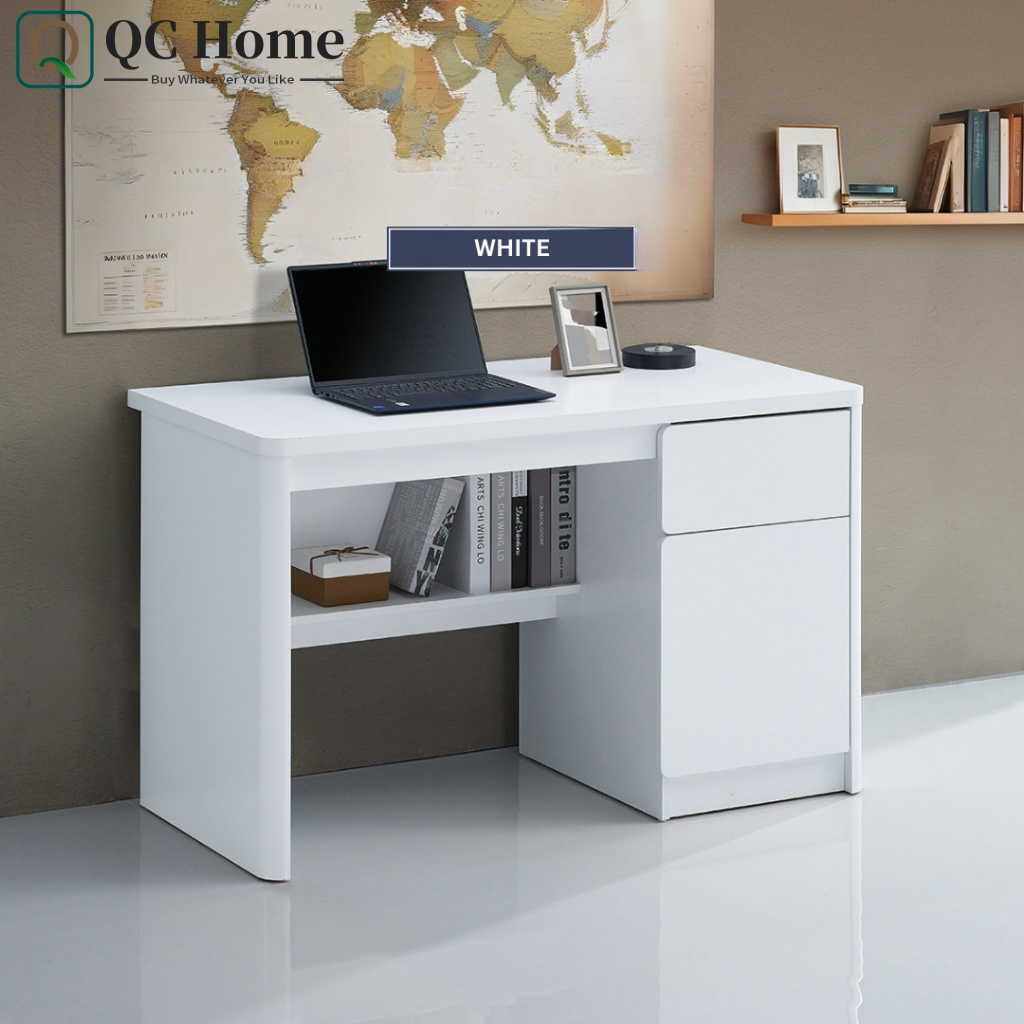 QC Home Study Table meja study study desk meja office meja belajar ...