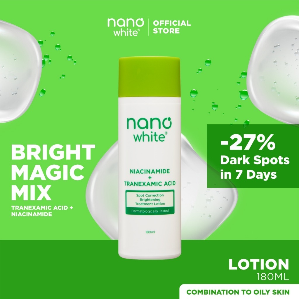 Nano White Spot Correction Brightening Treatment Toner (180ml) | Shopee ...
