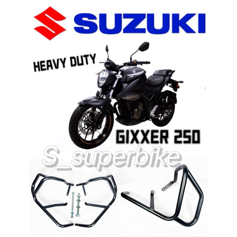ENGINE GUARD GIXXER 250 CRASHBAR SUZUKI PROTECTION GUARD GIXXER ...