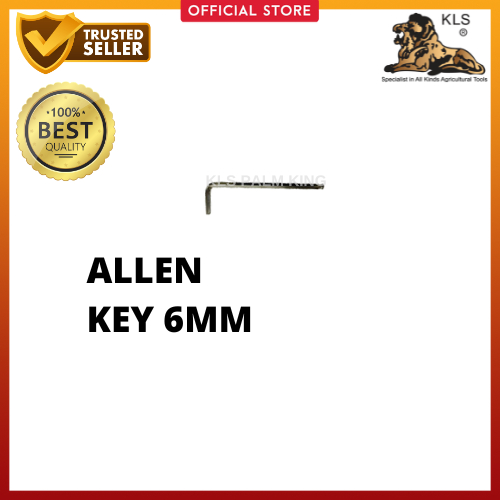 KLS Allen Key 6 mm (Agriculture & Oil Palm Harvesting Tools / Alatan ...